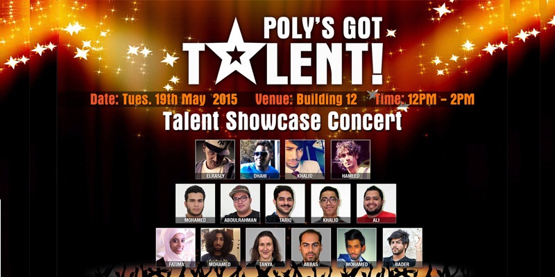 Poly's Got Talent 2015 - Bahrain Polytechnic