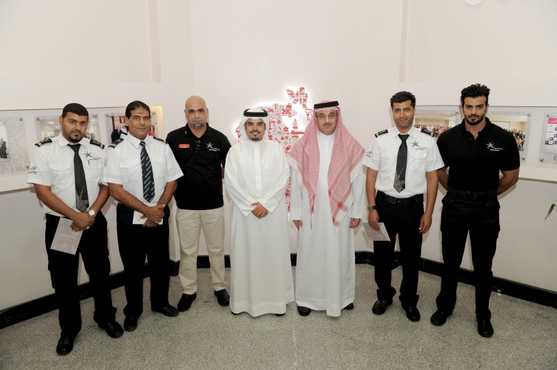 Security Staff Awarded for Preventing Fire Incident - Bahrain Polytechnic