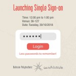Launching Single sing On - بوليتكنك البحرين